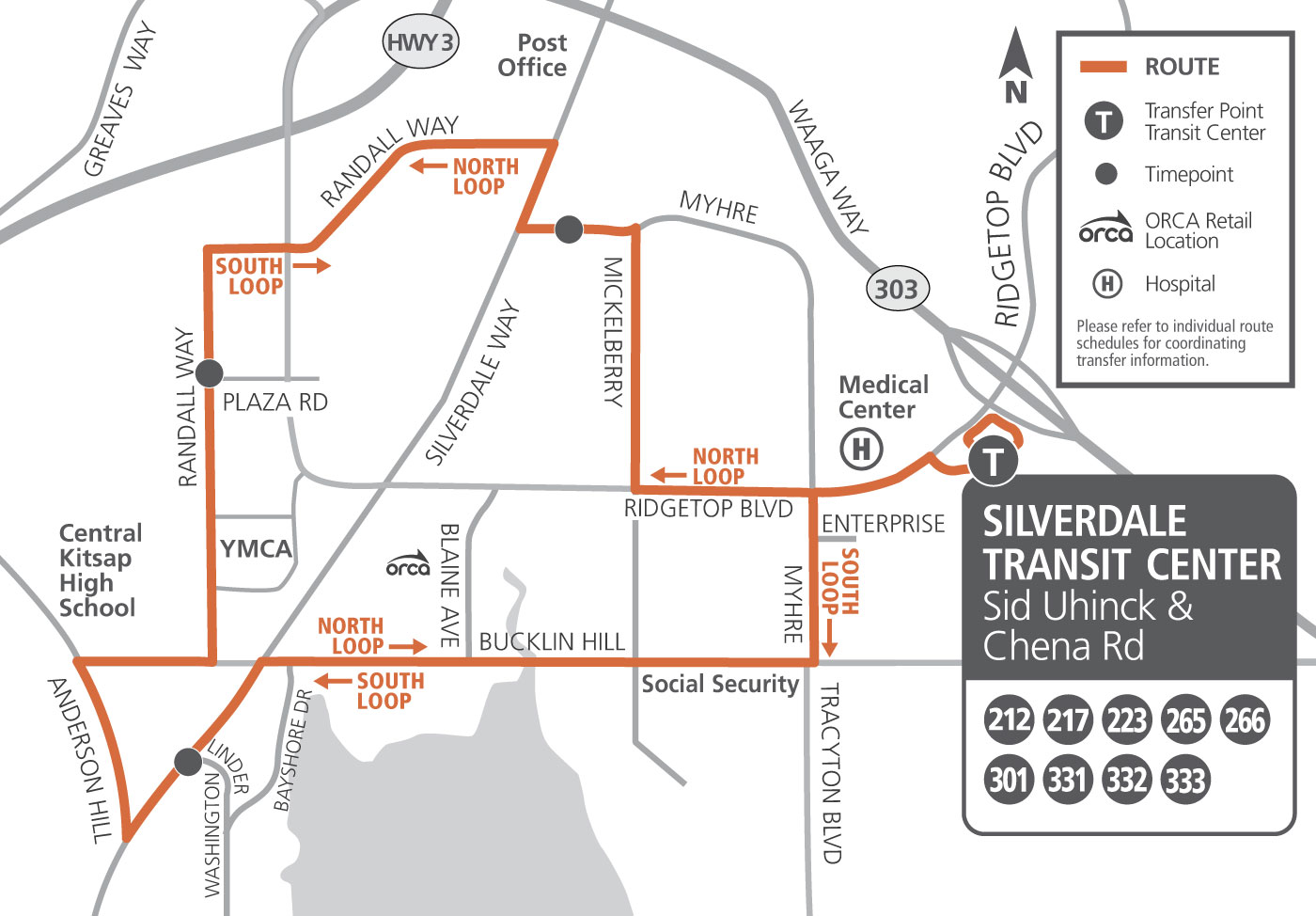 #265 - Silverdale Central | Kitsap Transit