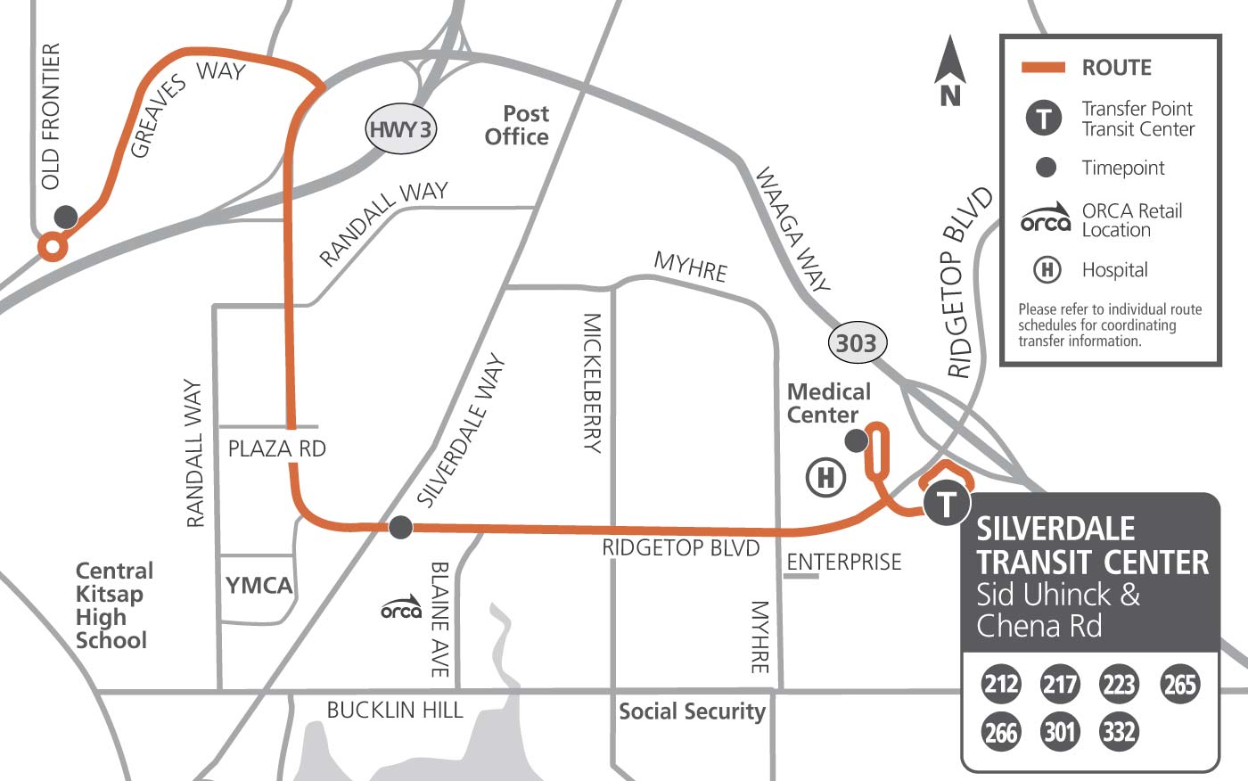 #266 - Silverdale Ridgetop | Kitsap Transit