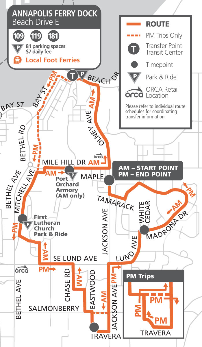#119 - Madrona | Kitsap Transit